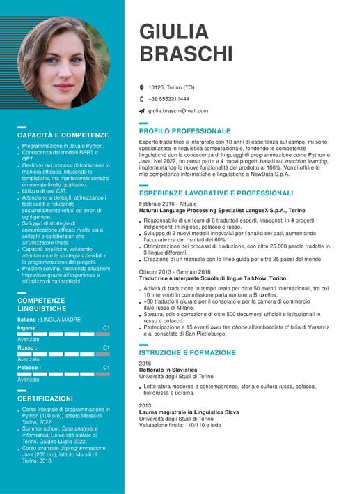 Curriculum Vitae Europeo Come Creare Un CV Europass